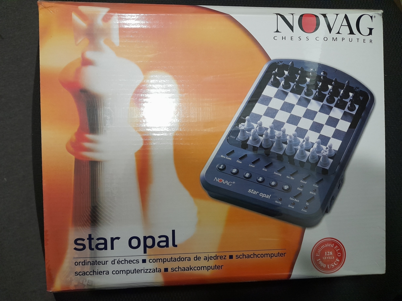 Novag Star Opal Electronic Chess Computer | Sydney Academy of Chess